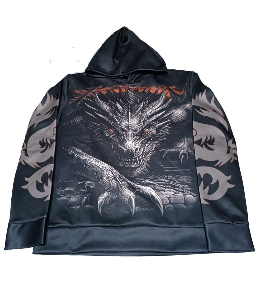 3D Hoodie ~ Dragon Face – JewDody